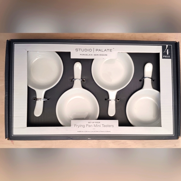 Studio Plate | Kitchen | Studio Plate Porcelain Frying Pan Mini Tasters ...